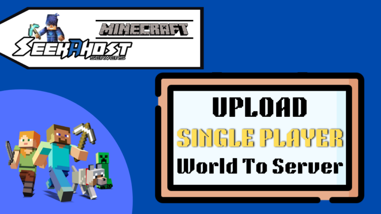How To Upload a Single Player Minecraft World to a Server | Bedrock ...
